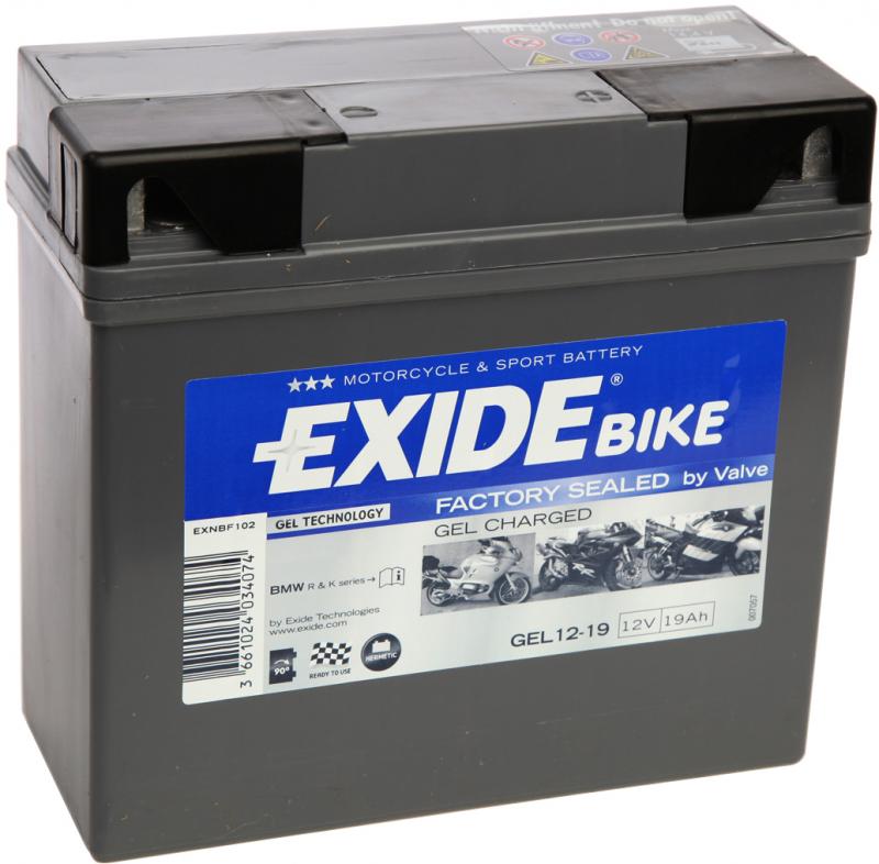 Exide GEL battery NEW 61212346800 – KpartsHolland